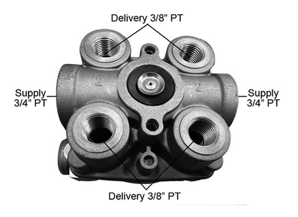 4721950330N Meritor ABS Modulator Valve | FleetSpec