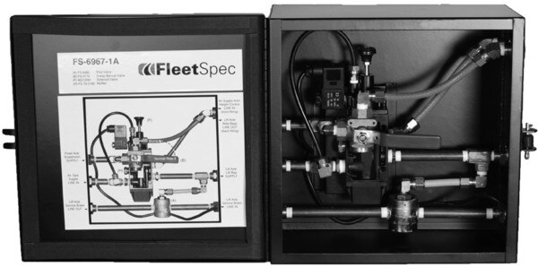 FS-6967-1ASS SS Air Suspension Lift Axle & Air Suspension Dump Control ...
