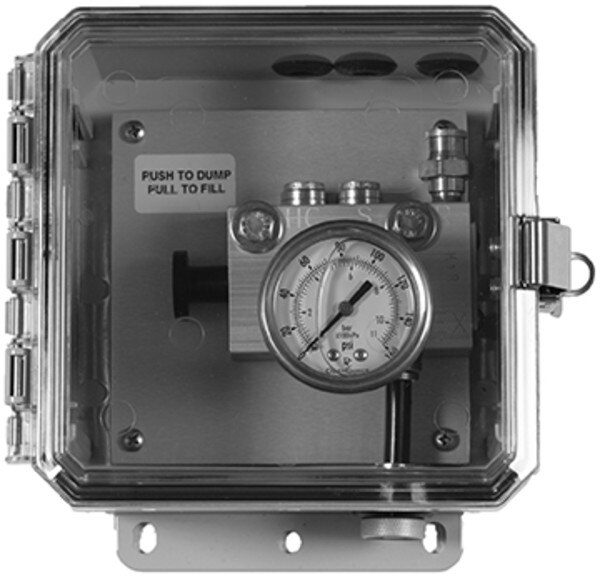 FS-6967-6A Air Suspension Dump Control Box; with Air Reset | FleetSpec