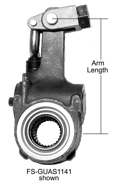 FS-GUAS1141 Gunite Style Automatic Slack Adjuster 1-1/2"-28; 6" | FleetSpec