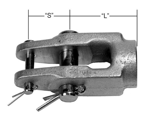 FS-GUAS3000GP Gunite ASA Yoke Kit W/ Greasable Pins | FleetSpec