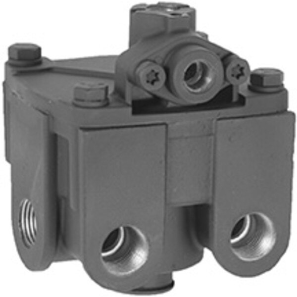 FS800471X Bendix R-12DC Relay Valve W/ 2 Horizontal DEL Ports; 5.5 PSI ...