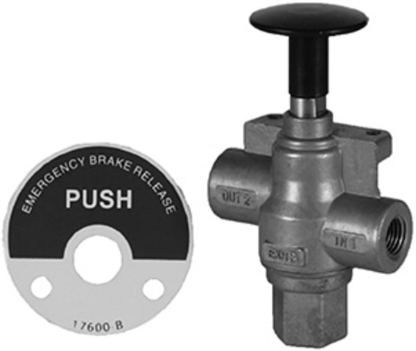 SE17600BN Dolly and Trailer Park Brake Release HAND Control Valve ...